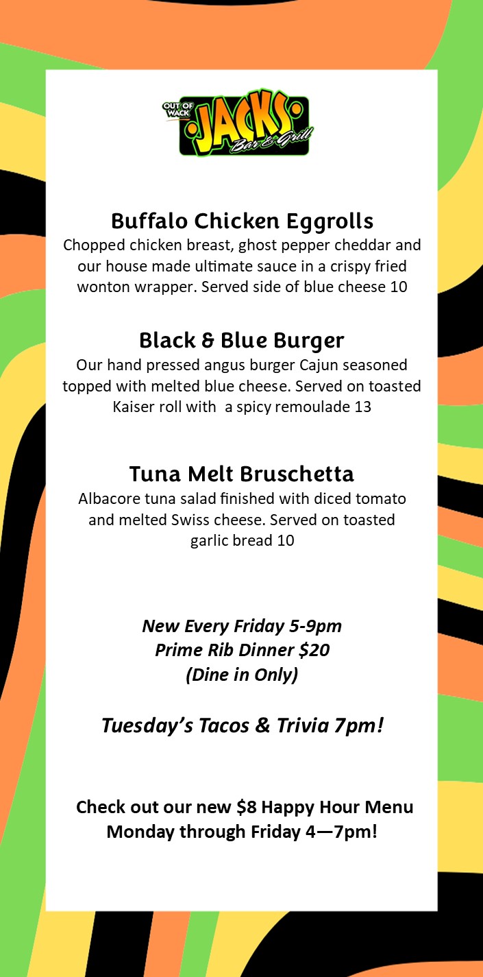 Specials – Out of Wack Jacks